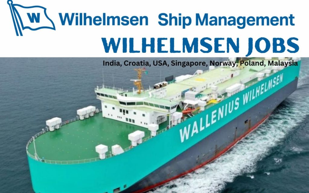 Wilhelmsen Careers: USA, Singapore, India, Malaysia, Ukraine
