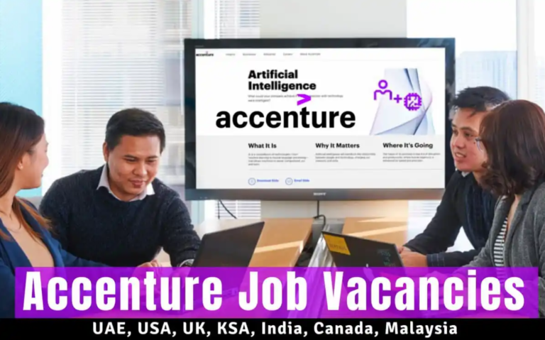 Accenture Jobs Dubai, Qatar, USA, UK, India, Canada, Malaysia, KSA