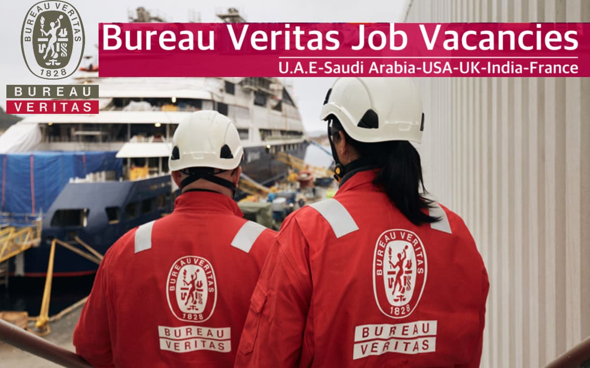 Bureau Veritas Jobs UAE, USA, UK, India, Canada, Malaysia, Singapore