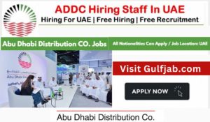 ADDC Jobs: Abu Dhabi Distribution Company Abu Dhabi, UAE